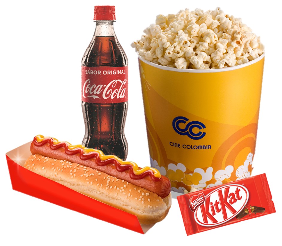Cine Colombia - Comidas - Confitería - Combos